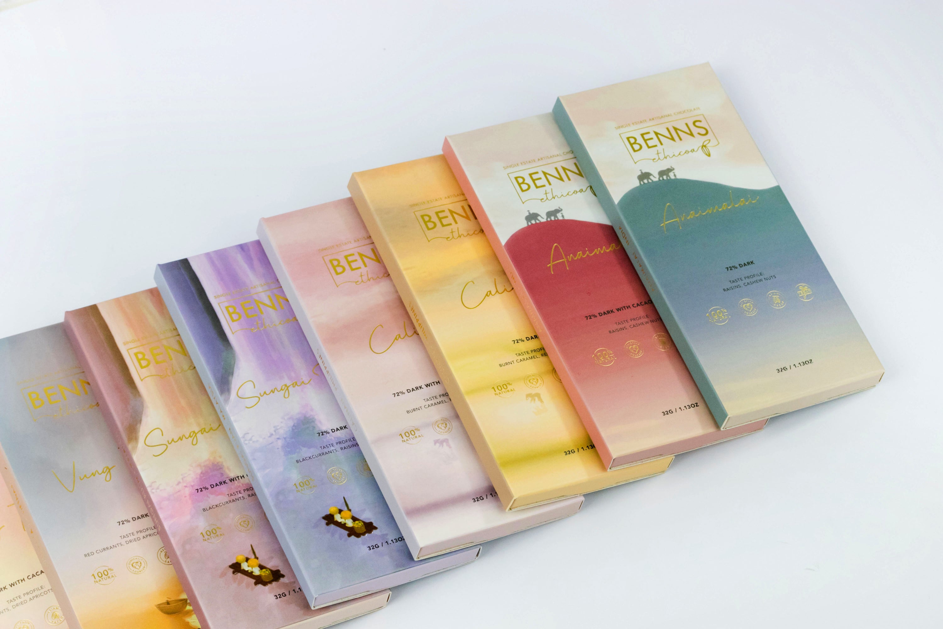 Benns Ethicoa - Bean-to-bar chocolate from Asian farmers to you